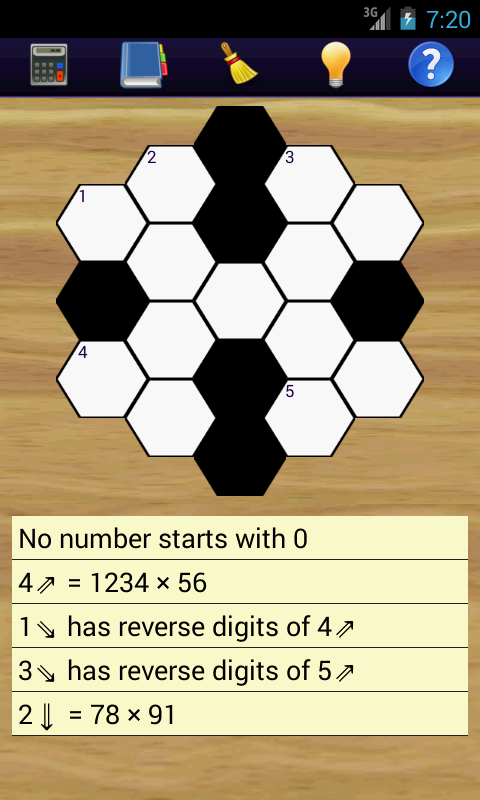 RikkiGames - Math Hexagon Puzzles